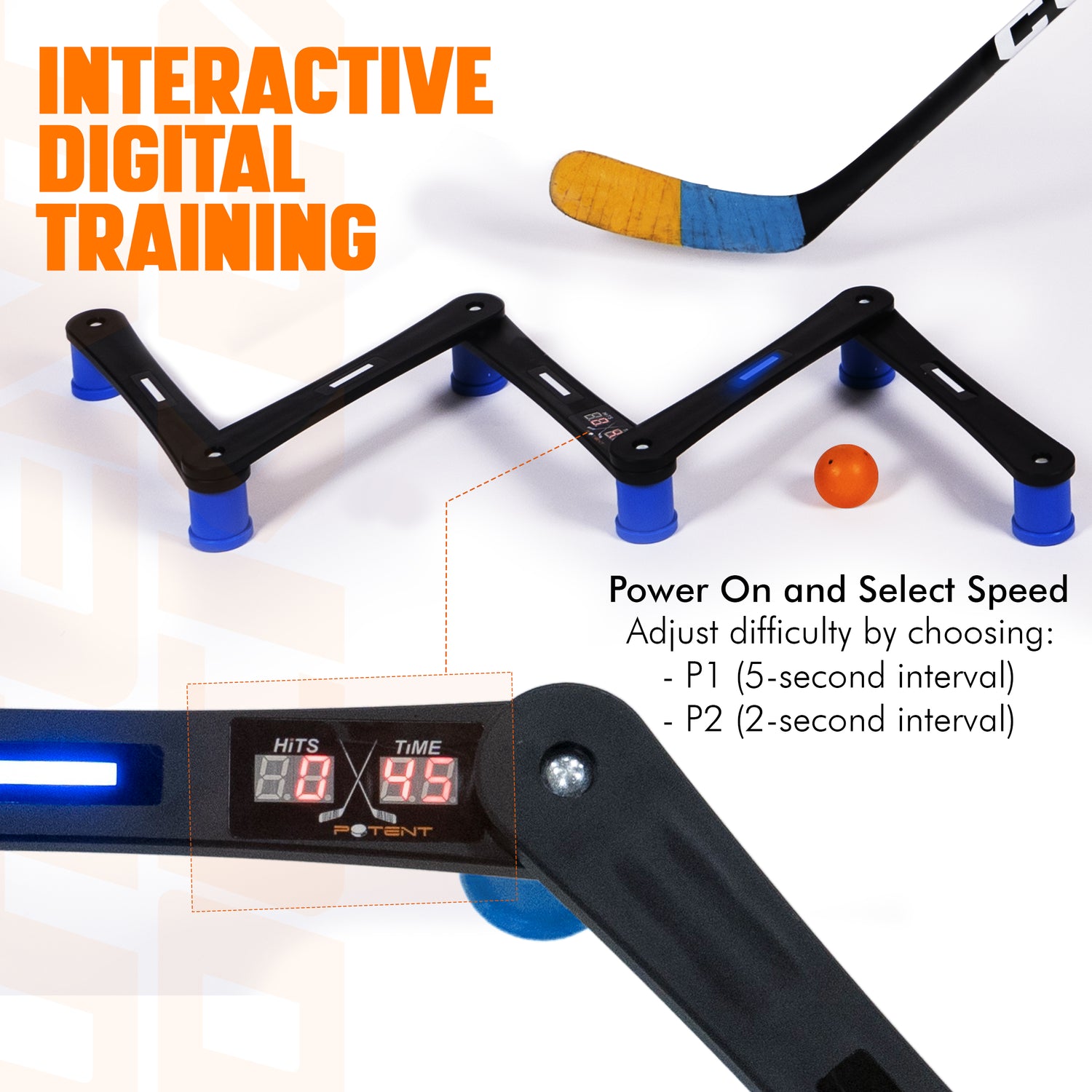 Potent® Digital Stickhandling Trainer（version 1.0） – potentpuck